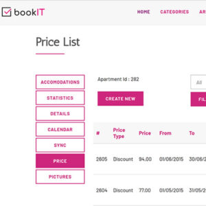 BookIT home page | BookIT